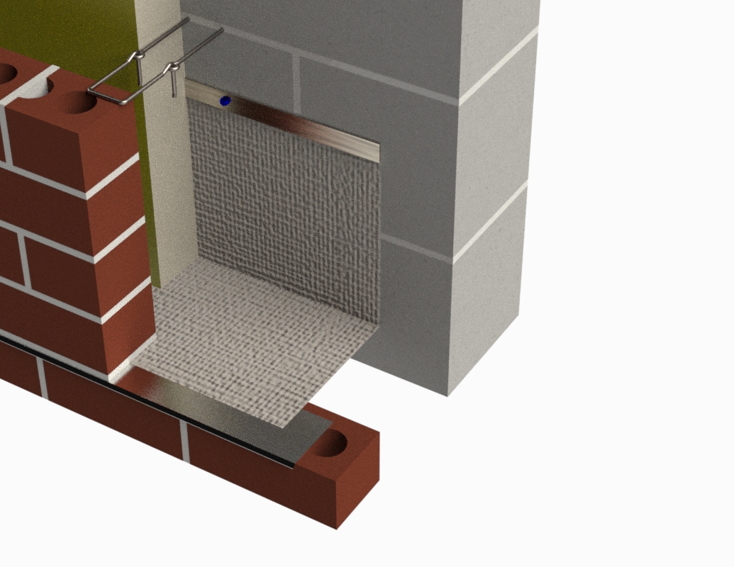 TERMINATION BAR (Type L) Aluminum - 3Gen Masonry Products